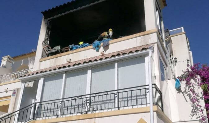 Alvorlig skadd etter eksplosjon i Orihuela Costa