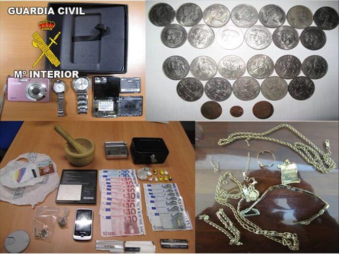 Skulle ta med seg tyvgodset ut av landet